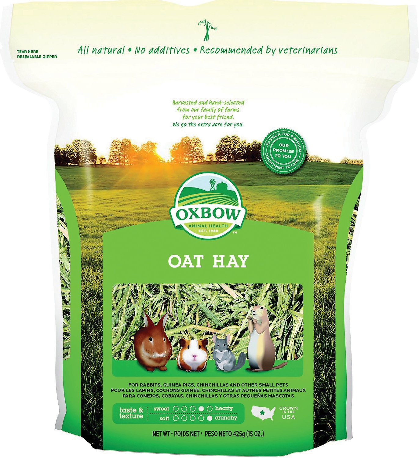 OXBOW OAT HAY 15OZ - Rosie Bunny Bean Urban Pet Provisions