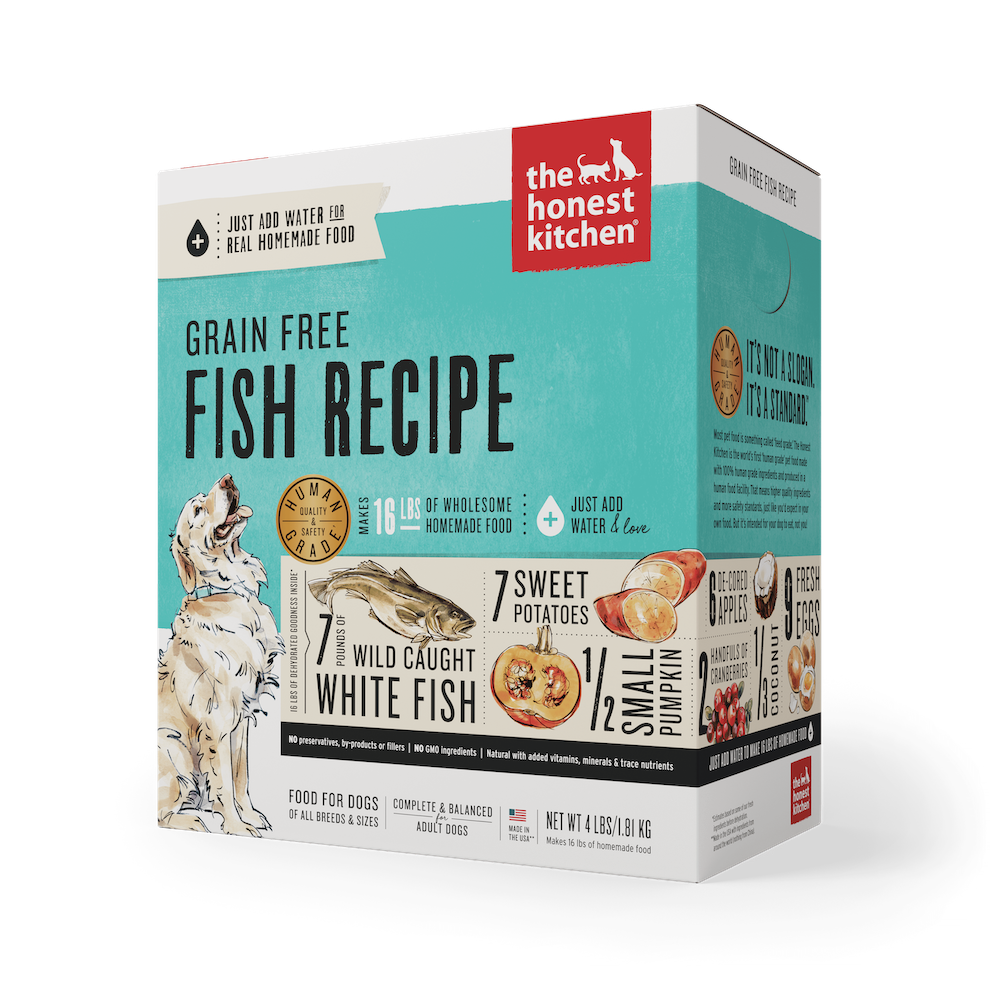 THE HONEST KITCHEN DEHYDRATED GRAIN-FREE FISH RECIPE DOG FOOD - Rosie ...