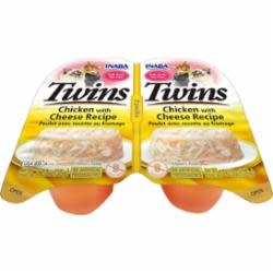 INABA CAT TWINS 2-PACKS CHICKEN WITH CHEESE RECIPE 2.46OZ - Rosie Bunny ...