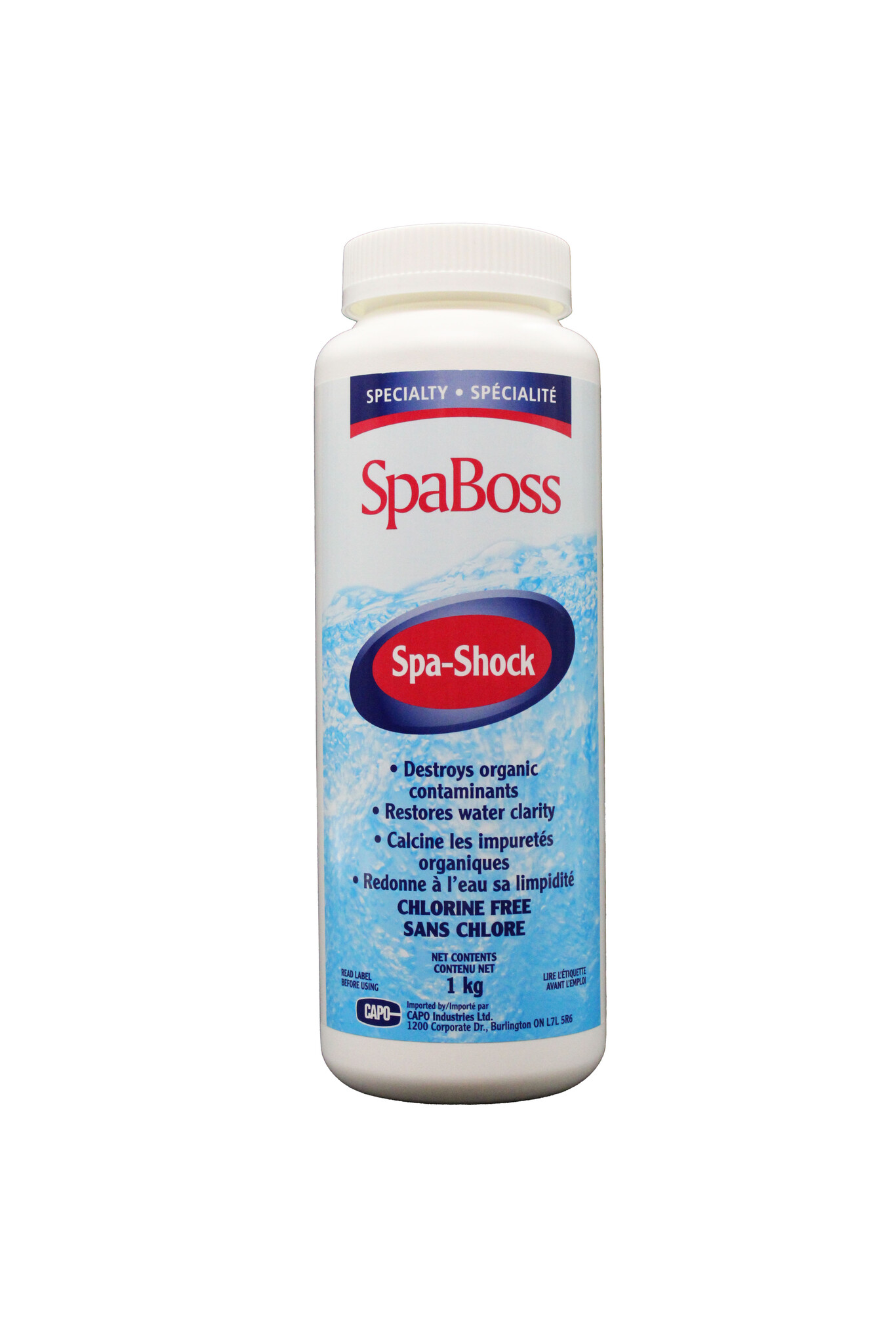 SPABOSS - SPA SHOCK 1KG - Hot Tub Supply Company