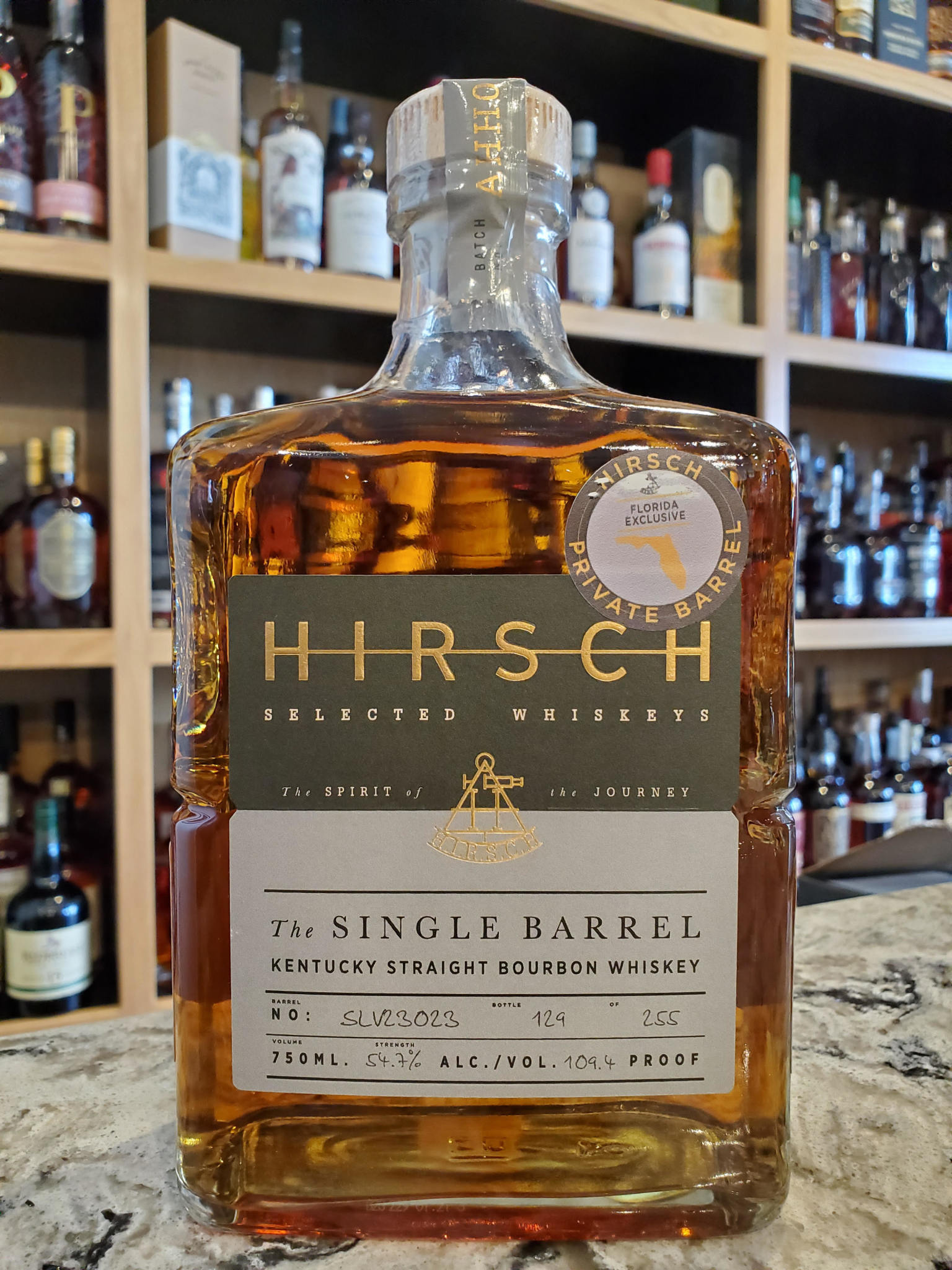 Hirsch, Single Barrel, Bourbon, Florida Exclusive - Bern's Fine Wines ...