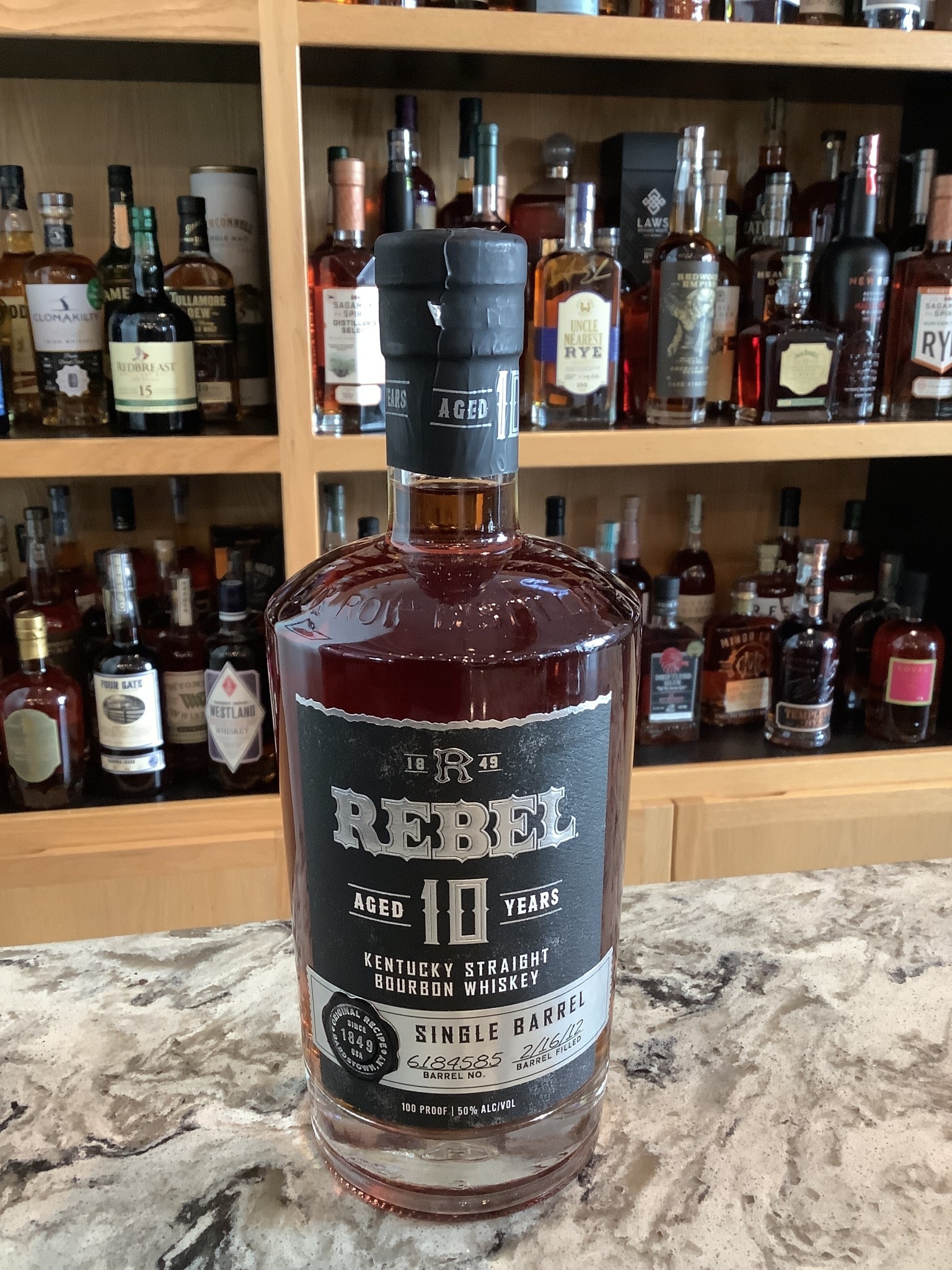 Rebel, 10 Year, Single Barrel, Bourbon - Bern's Fine Wines & Spirits
