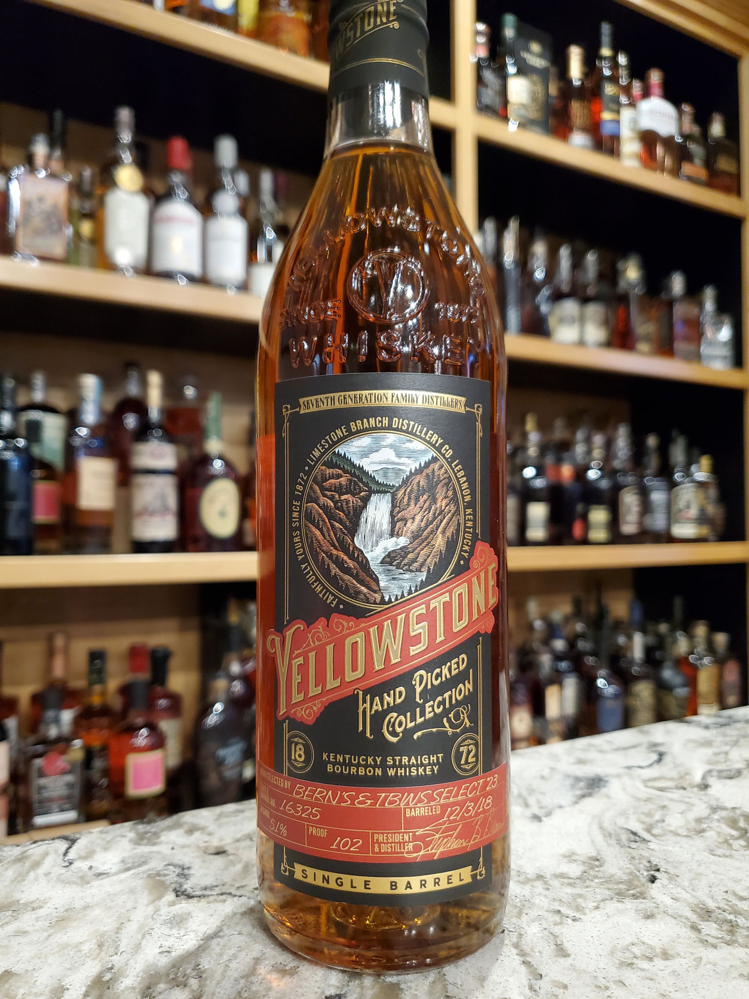 Bern's & TBWS, Yellowstone, Single Barrel, 2023 - Bern's Fine Wines ...