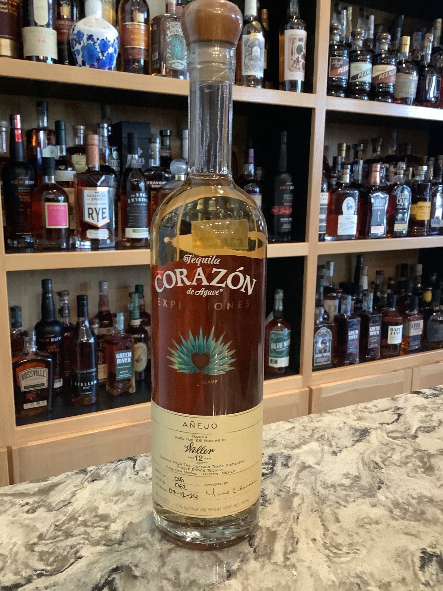 Corazon Expresiones, Anejo, Weller 12yr Finish - Bern's Fine Wines ...