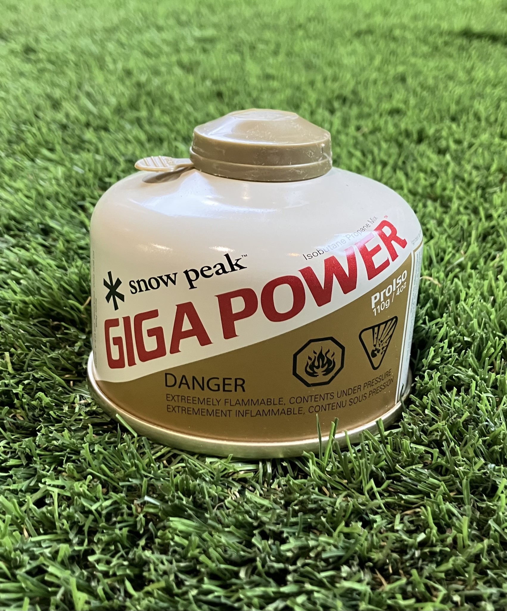 Snow Peak GigaPower Fuel 110 Gold - Keystone Bicycle Co.