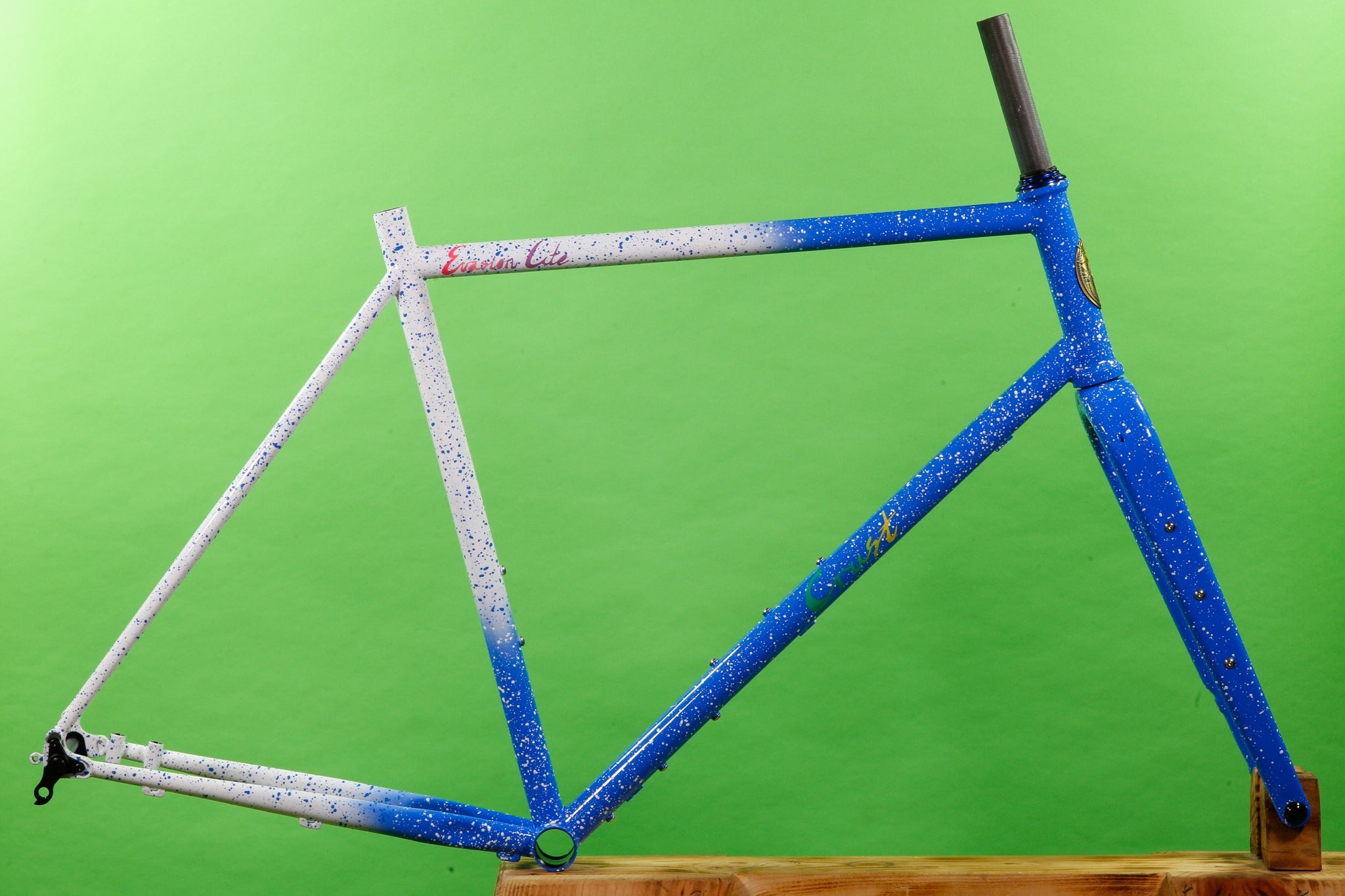 Crust Evasion Lite - Blue/White - Keystone Bicycle Co.