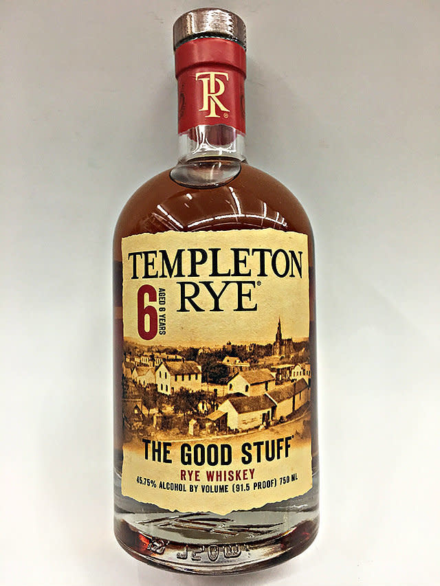 Templeton Templeton Rye 6 Years 750ml - The Hut Liquor Store