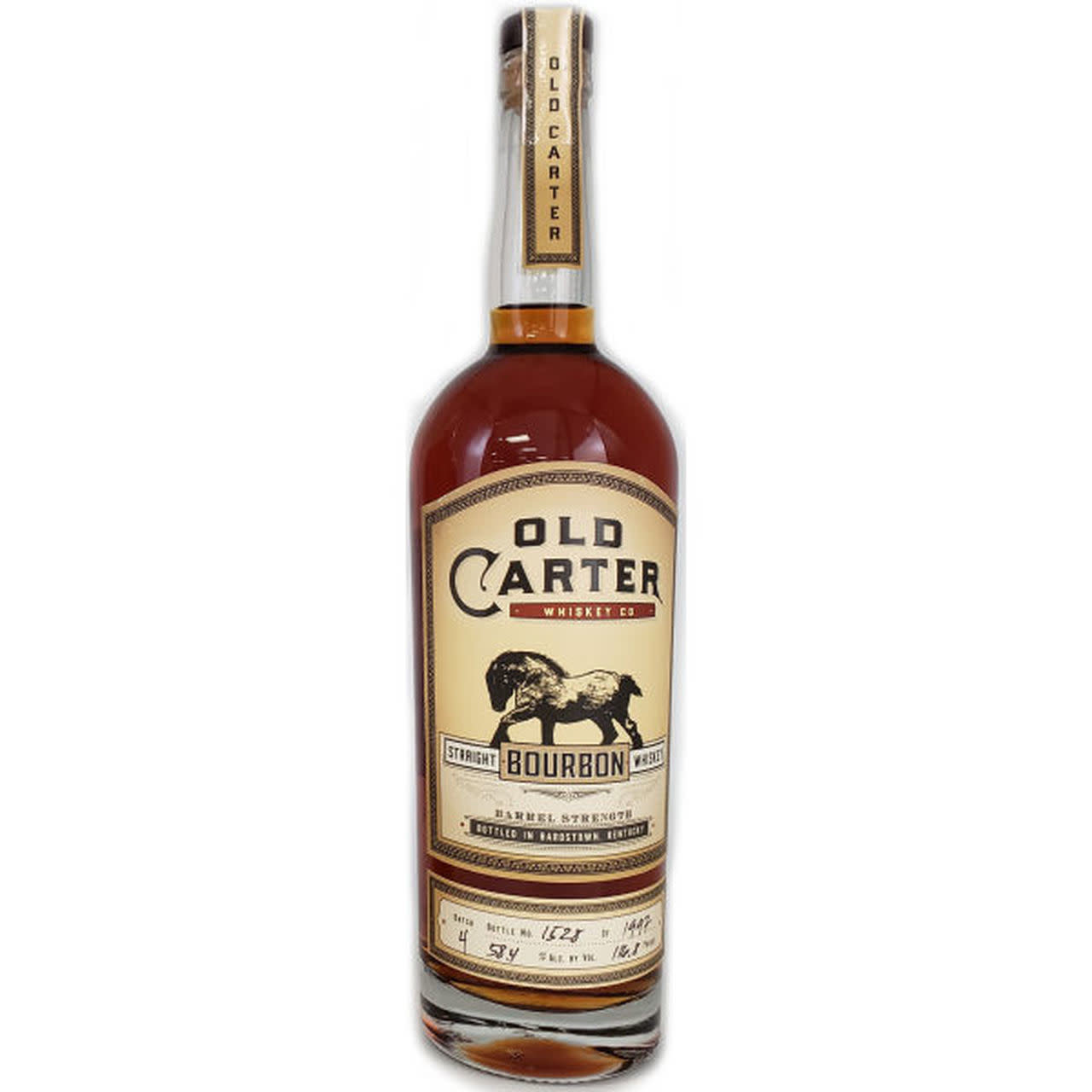 Old Carter Old Carter Bourbon Batch #4 750ml - The Hut Liquor Store