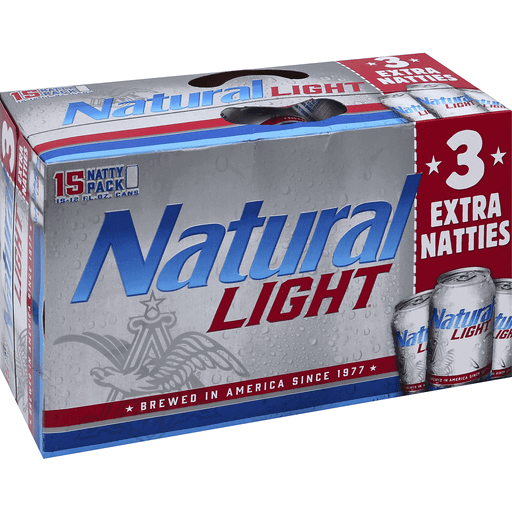Natural Light Can - The Hut Liquor Store