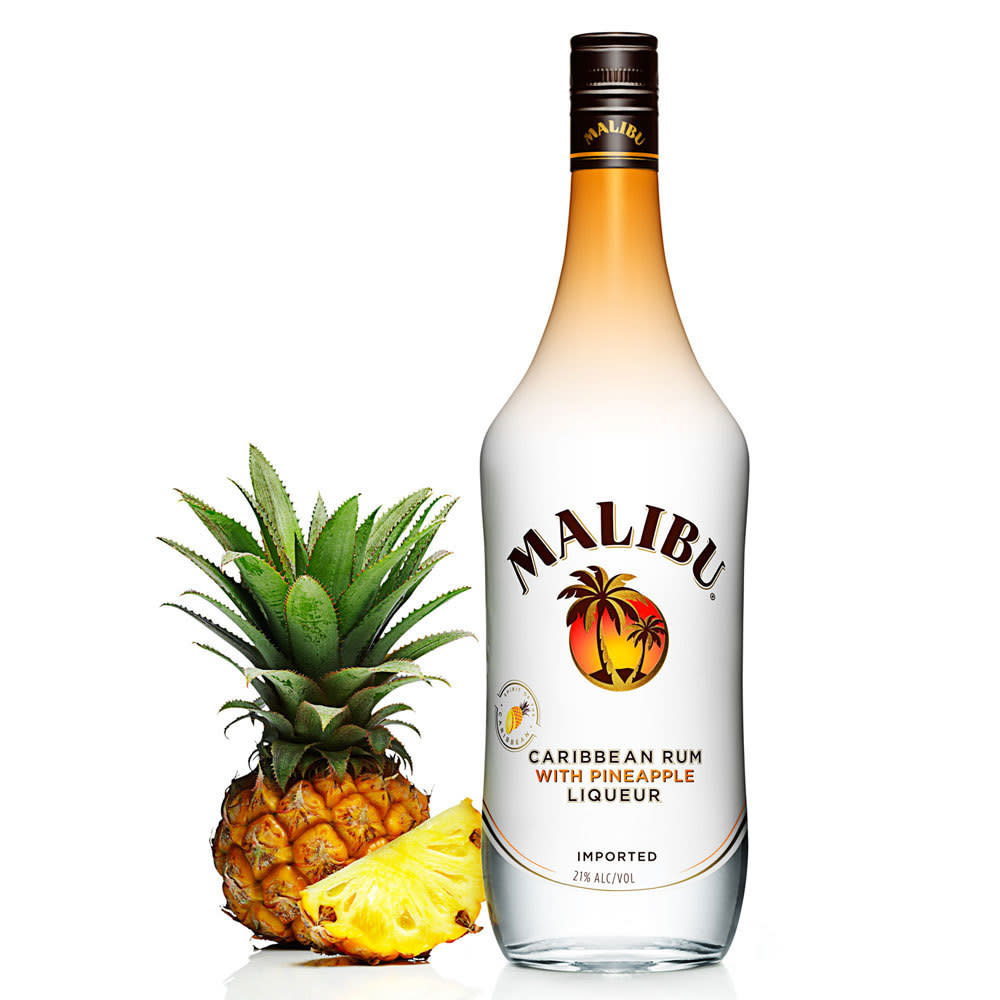 Malibu Malibu Pineapple Rum 750mL The Hut Liquor Store Malibu Malibu Pineapple Rum 750mL The Hut Liquor Store