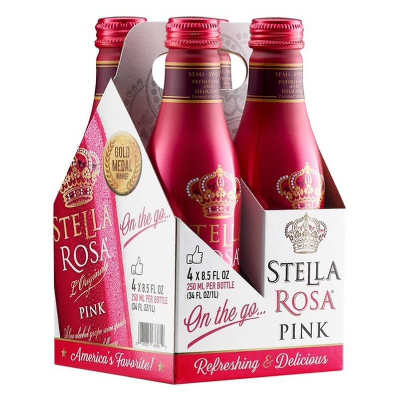 Stella Rosa Stella Rosa Pink 4 Pack - The Hut Liquor Store