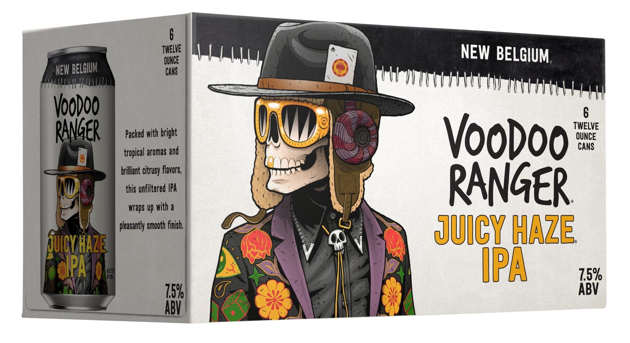 Voodoo Ranger Voodoo Ranger Juicy Haze IPA 6 Pack Can - The Hut Liquor ...