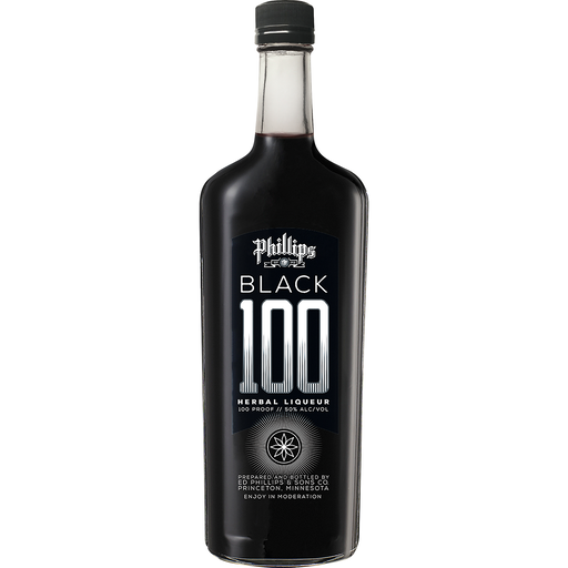 Phillips Phillips Black Herbal Liqueur 100 Proof - The Hut Liquor Store