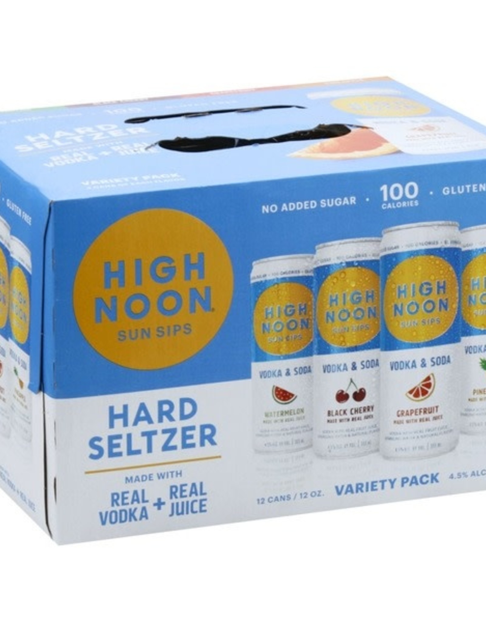 High Noon High Noon Seltzer Variety 8 Pk - The Hut Liquor Store
