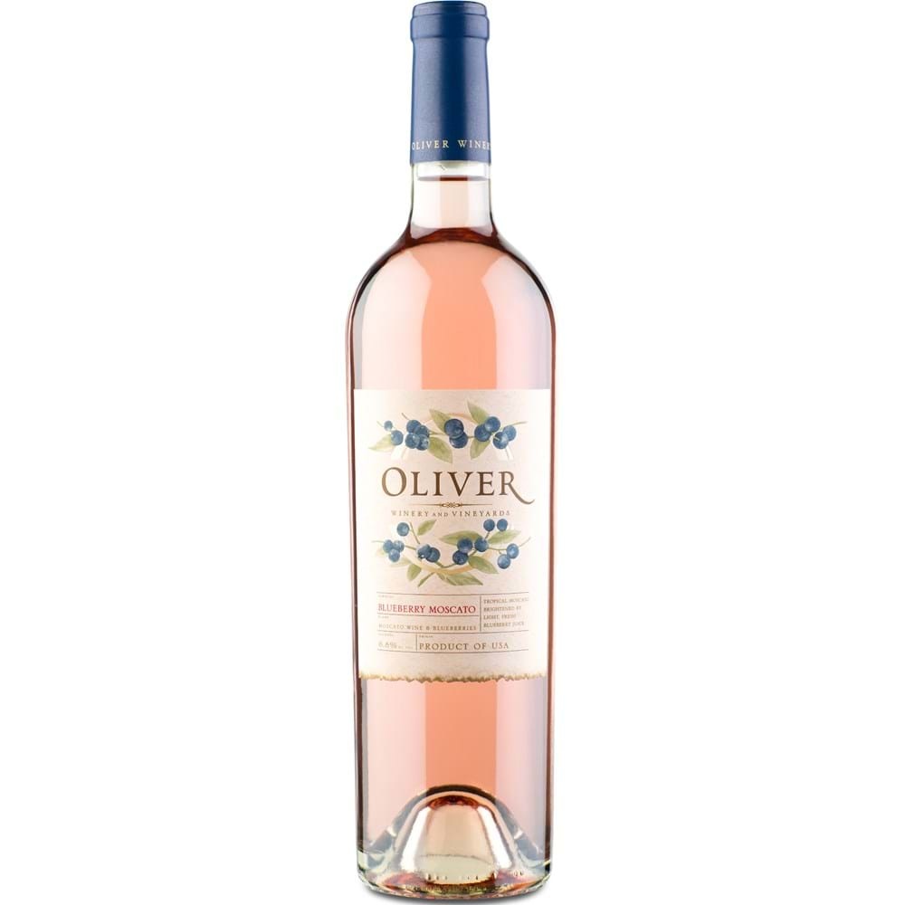 Oliver Oliver Blueberry Moscato 750mL - The Hut Liquor Store