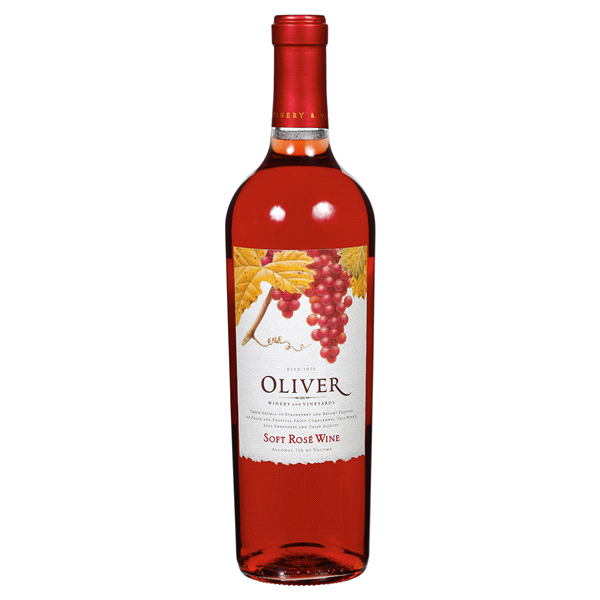 Oliver Oliver Soft Rose 750mL - The Hut Liquor Store