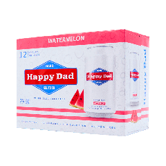 Happy Dad Happy Dad Seltzer Watermelon Pack 12 Pack - The Hut Liquor Store