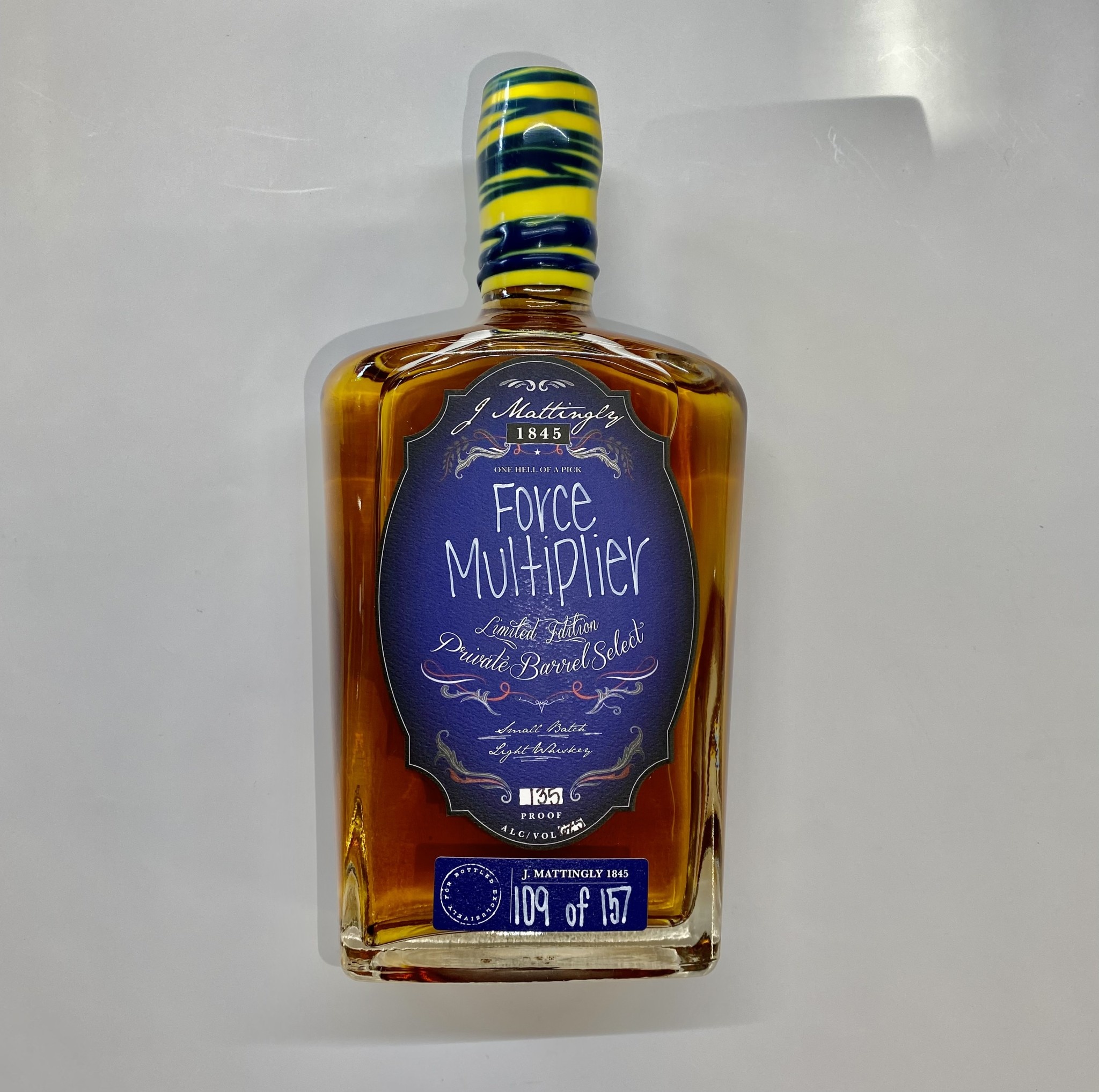J. Mattingly J. Mattingly | Force Multiplier Bourbon 135 Proof - The ...