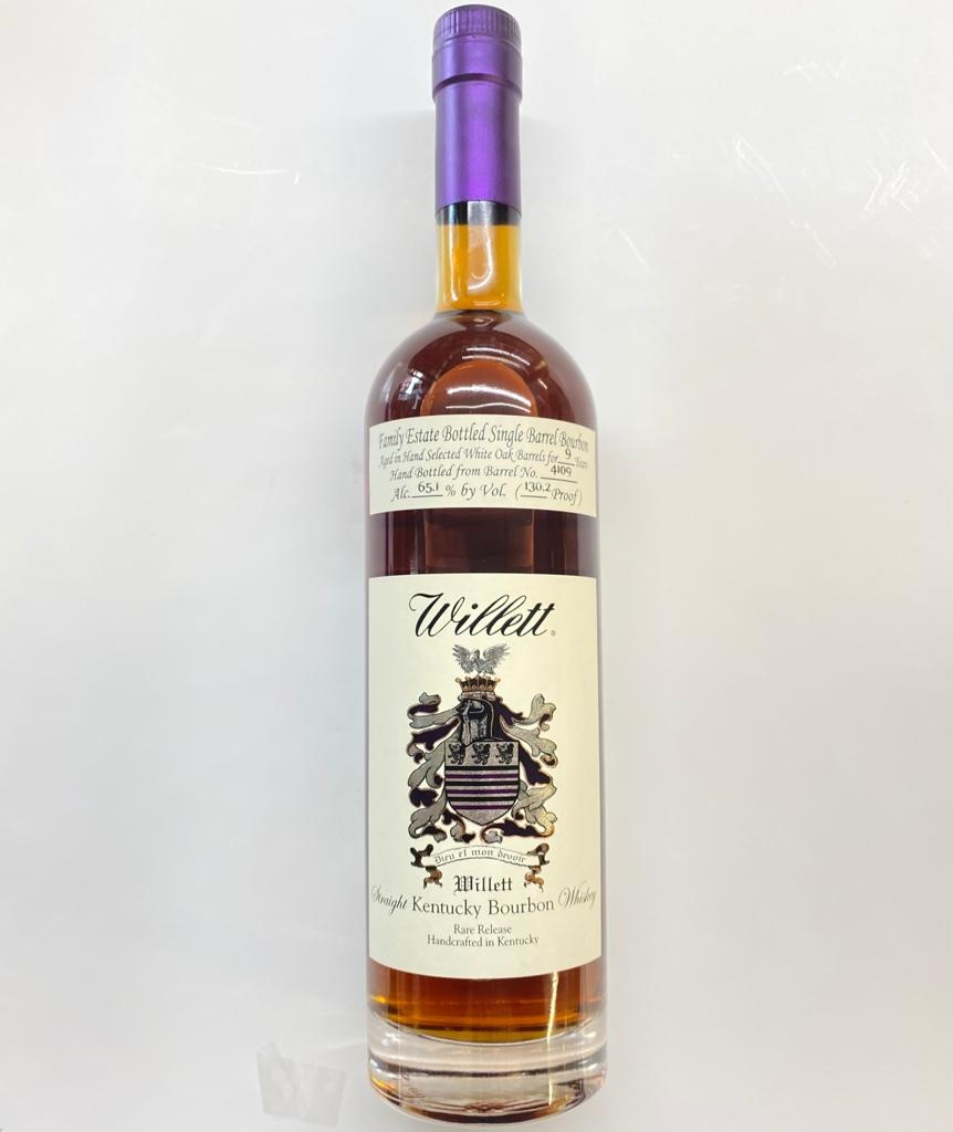 Willett Kentucky Bourbon Aged 9 Years - The Hut Liquor Store