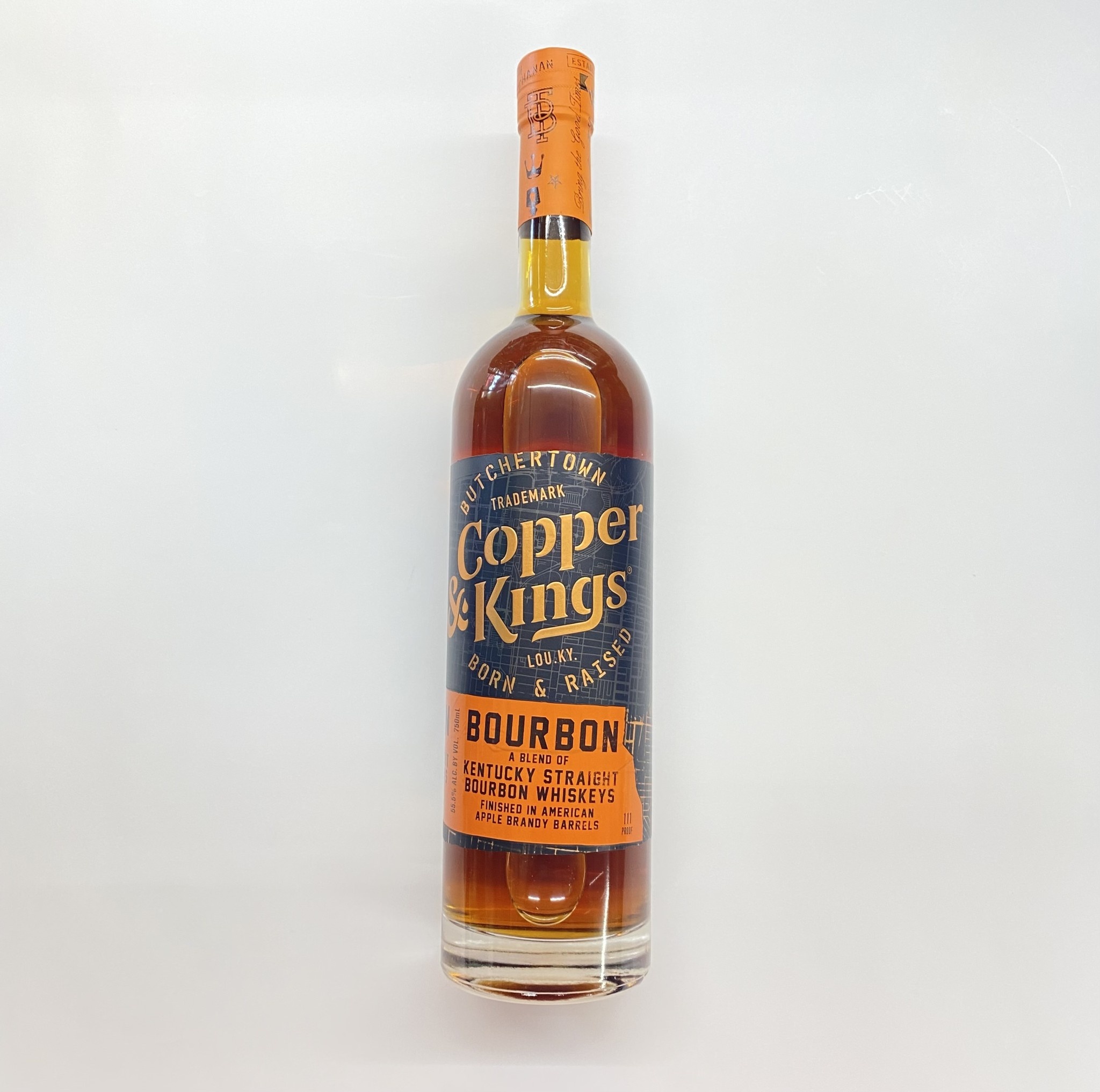 Copper & King Bourbon Finished In Apl Brandy Barrel 750 mL 110 Proof ...