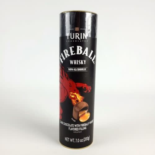 True Brand Fireball Whisky Chocolates with Liquor - The Hut Liquor Store