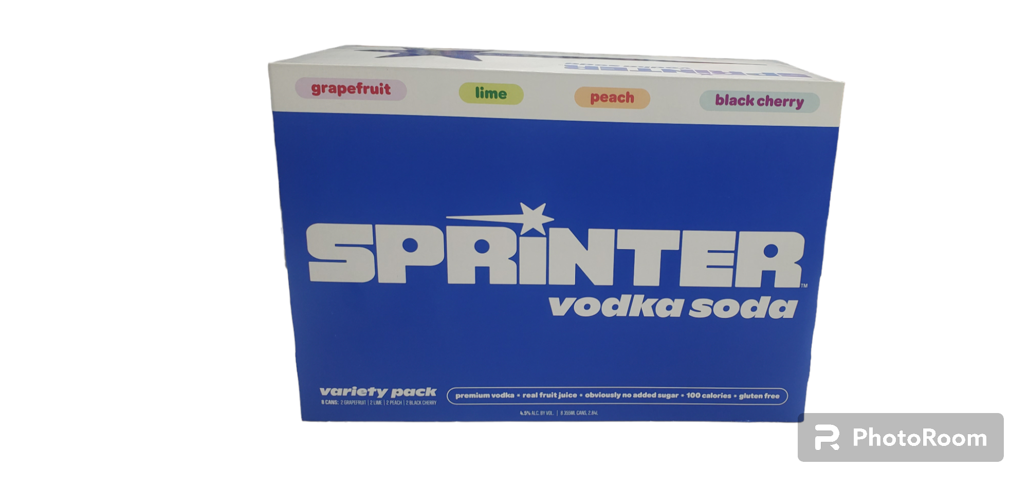 Sprinter Vodka Soda 8 Pack - The Hut Liquor Store