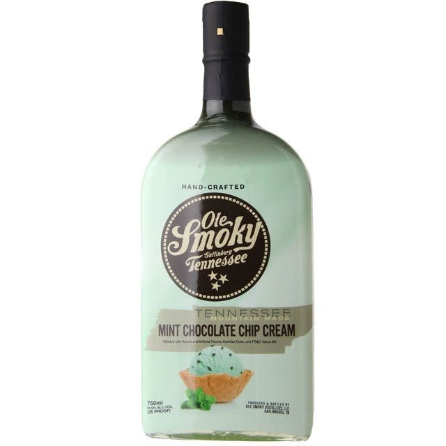 Ole Smoky Ole Smoky Cream Mint Chocolate Whiskey 750mL - The Hut Liquor ...