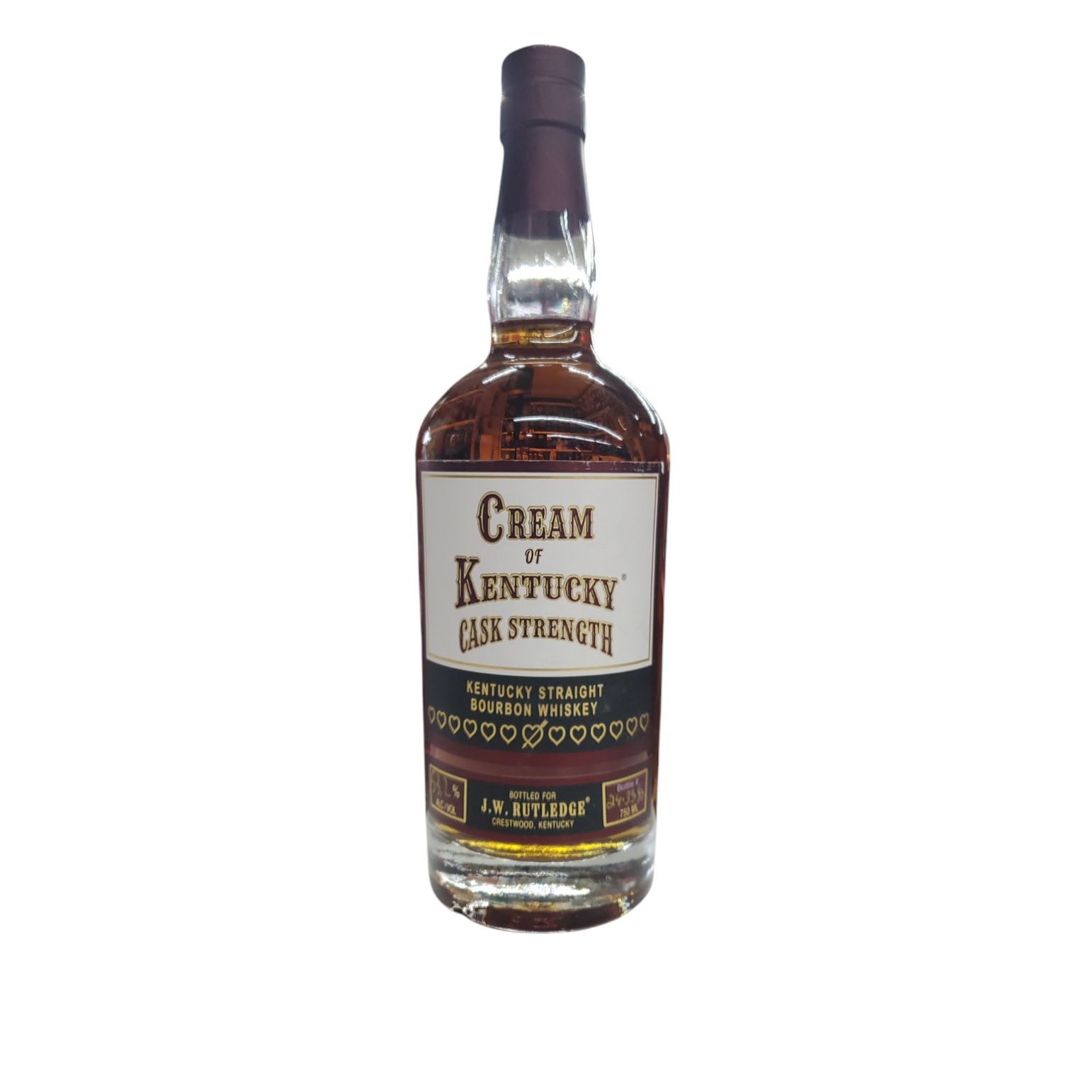 Cream Of Kentucky Cask Strength 750 ml 106.4 Proof - The Hut Liquor Store