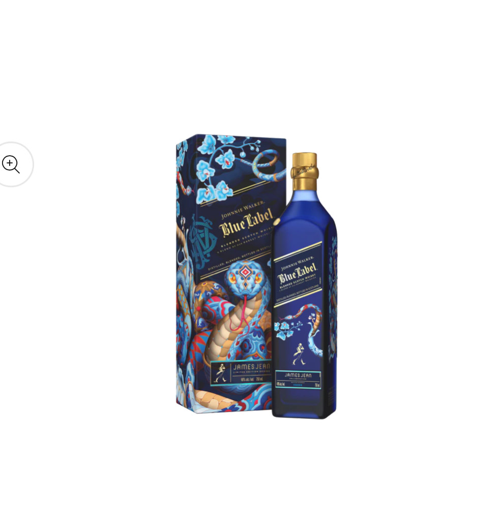 Johnnie Walker Snake James Jean Blue Label 750 mL - The Hut Liquor Store