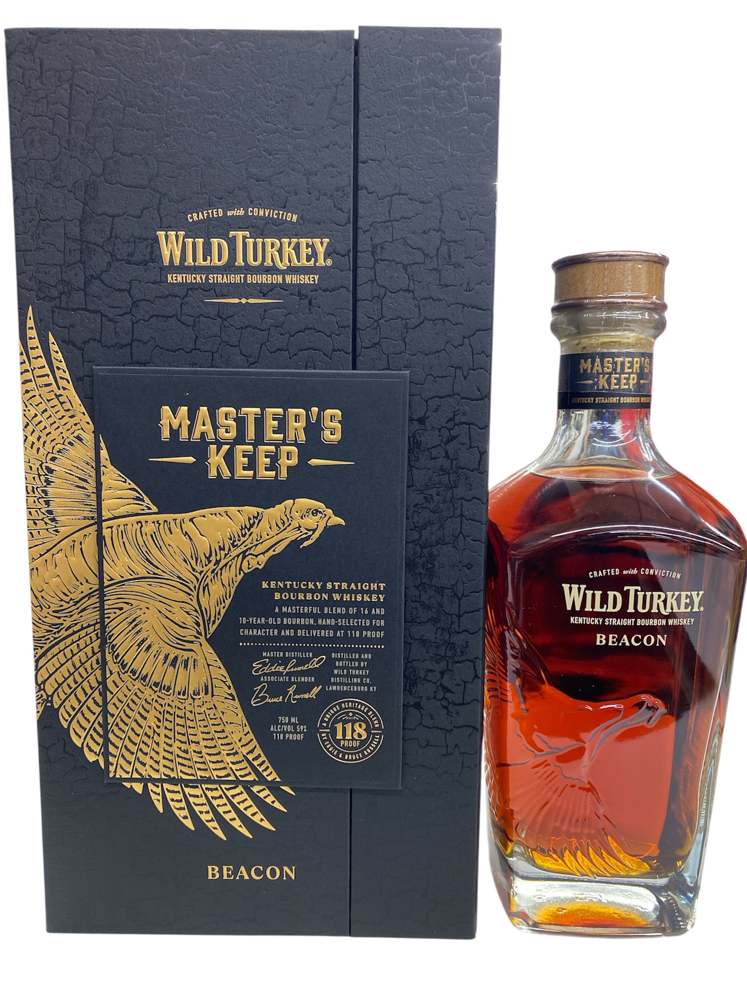 Wild Turkey Bourbon Masters Keep Beacon 118 Proof - The Hut Liquor Store