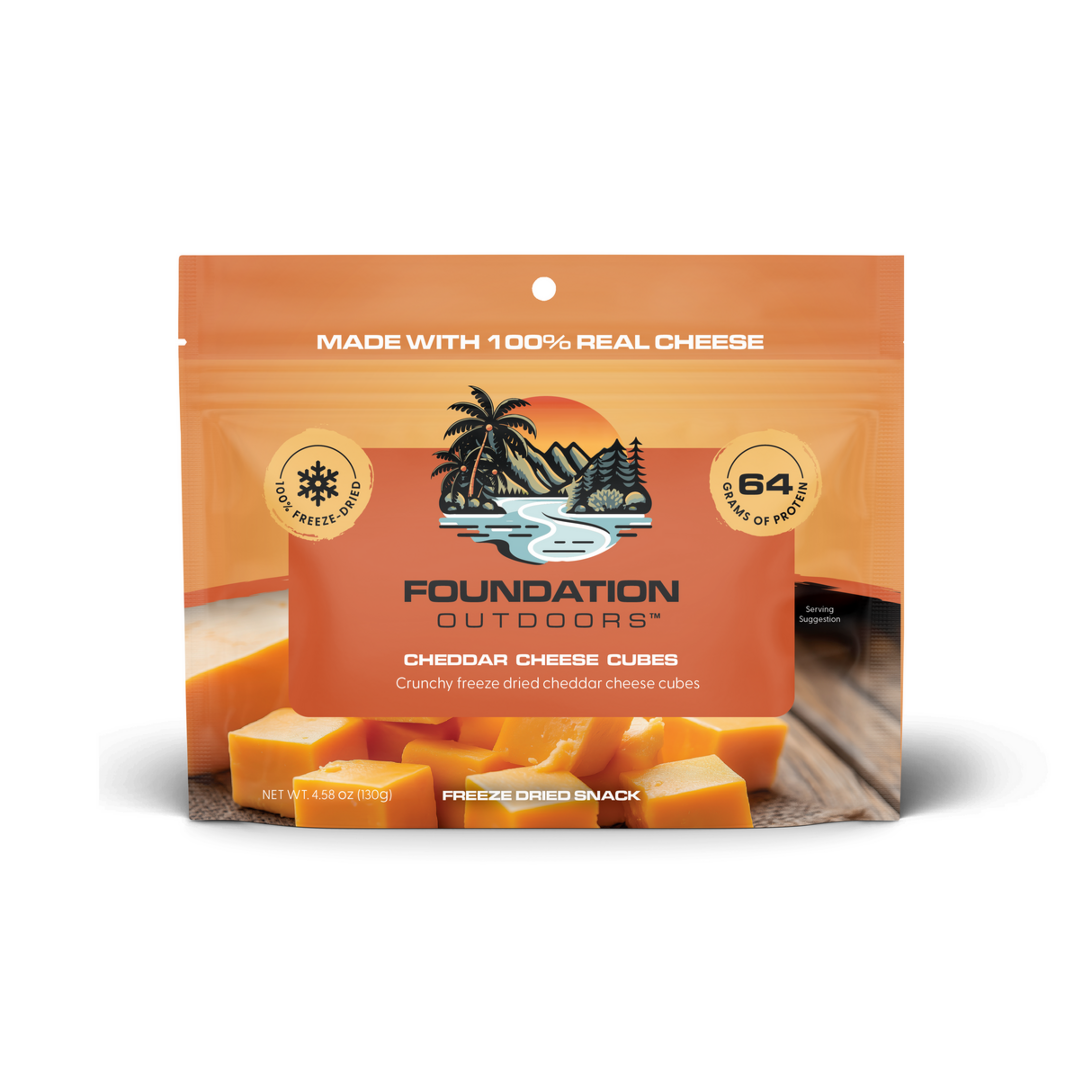 Foundation Outdoors Cheddar Cheese Cube Snack - Chatham Outfitters