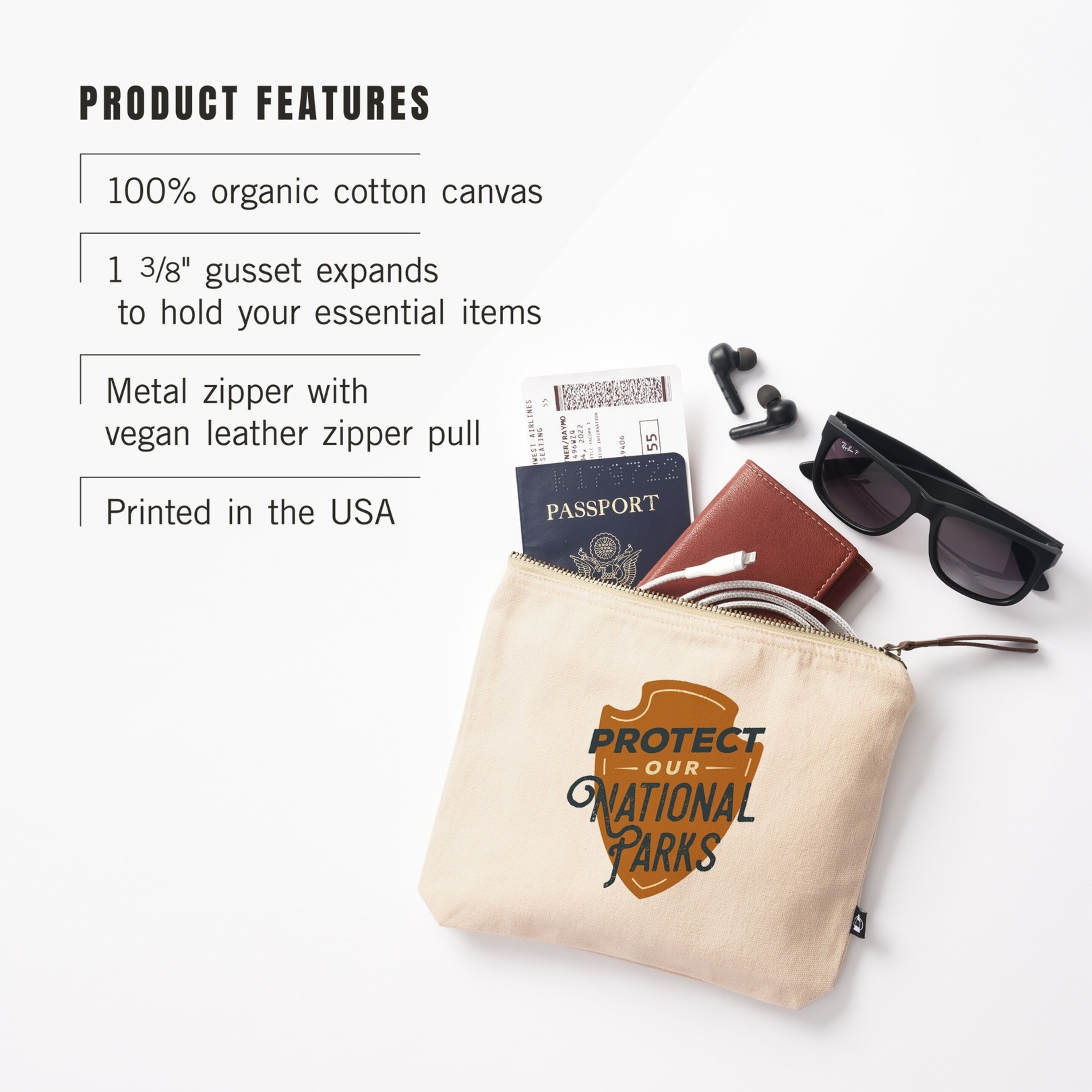 Go Bag Pouch Protect Our National Parks - Chatham Outfitters