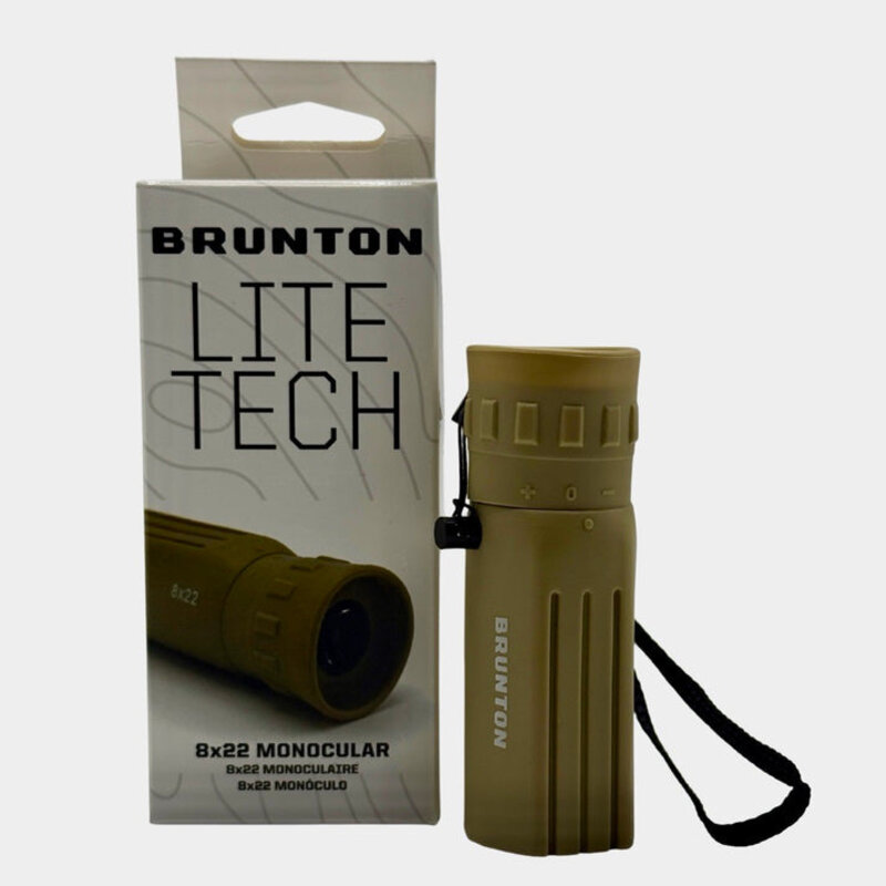 Brunton | Lite Tech MonocularR 8X22 - Tan - Chatham Outfitters