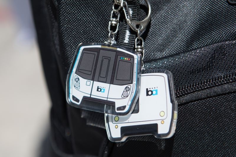 BART Key Chain - Legacy - Railgoods