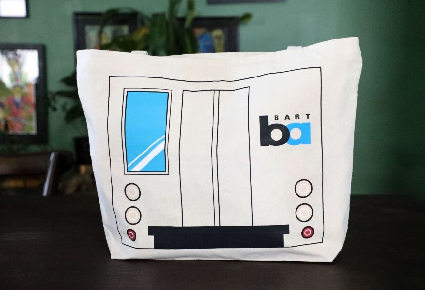 BART Legacy Canvas Tote Bag - Railgoods
