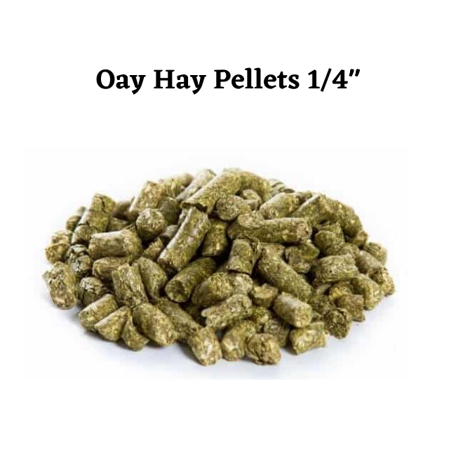 Oat Hay Pellets Star 1/4'' 50# - Waimanalo Feed Supply