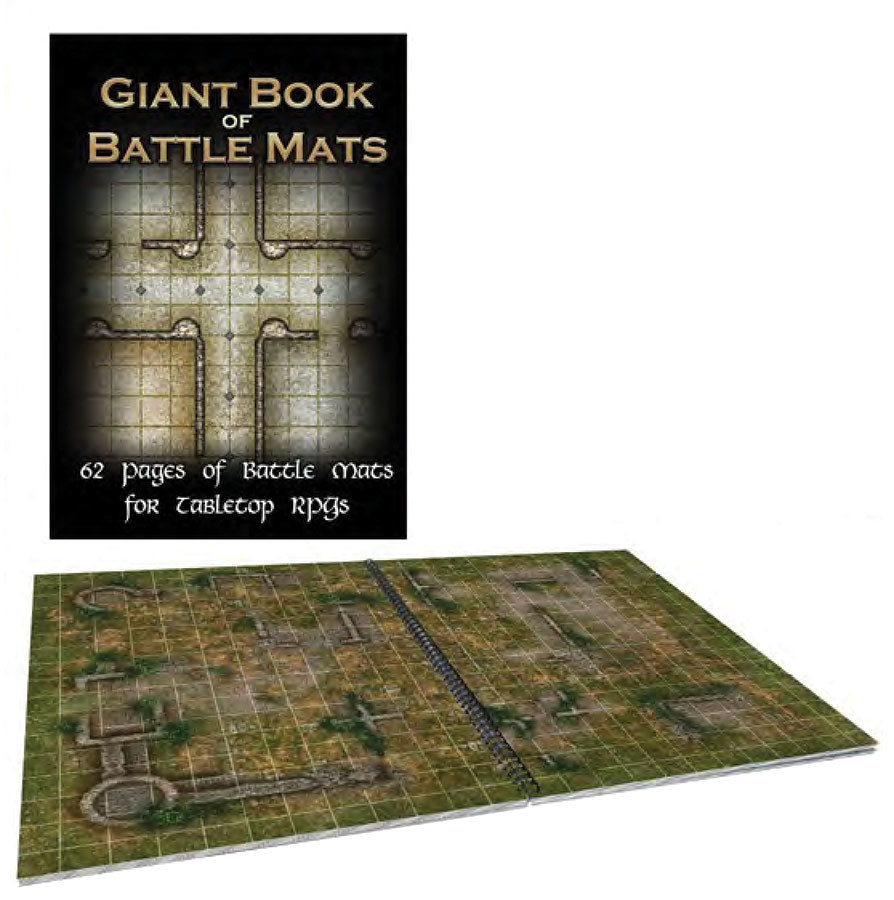 Battle Mats: Giant Book of Battlemats - Round Table Games