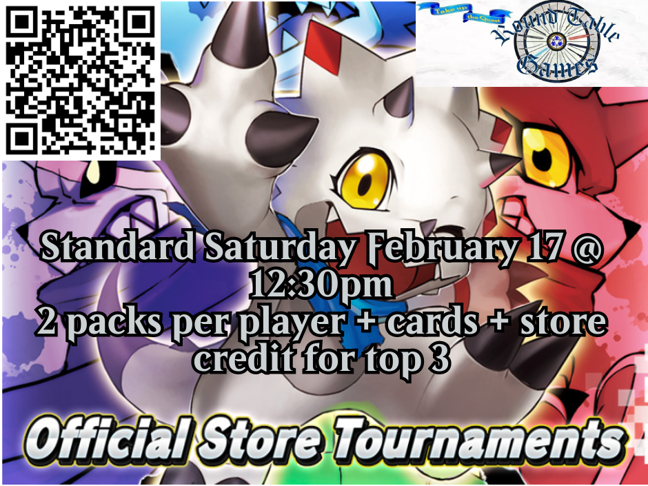 Digimon Store Tournament - Round Table Games