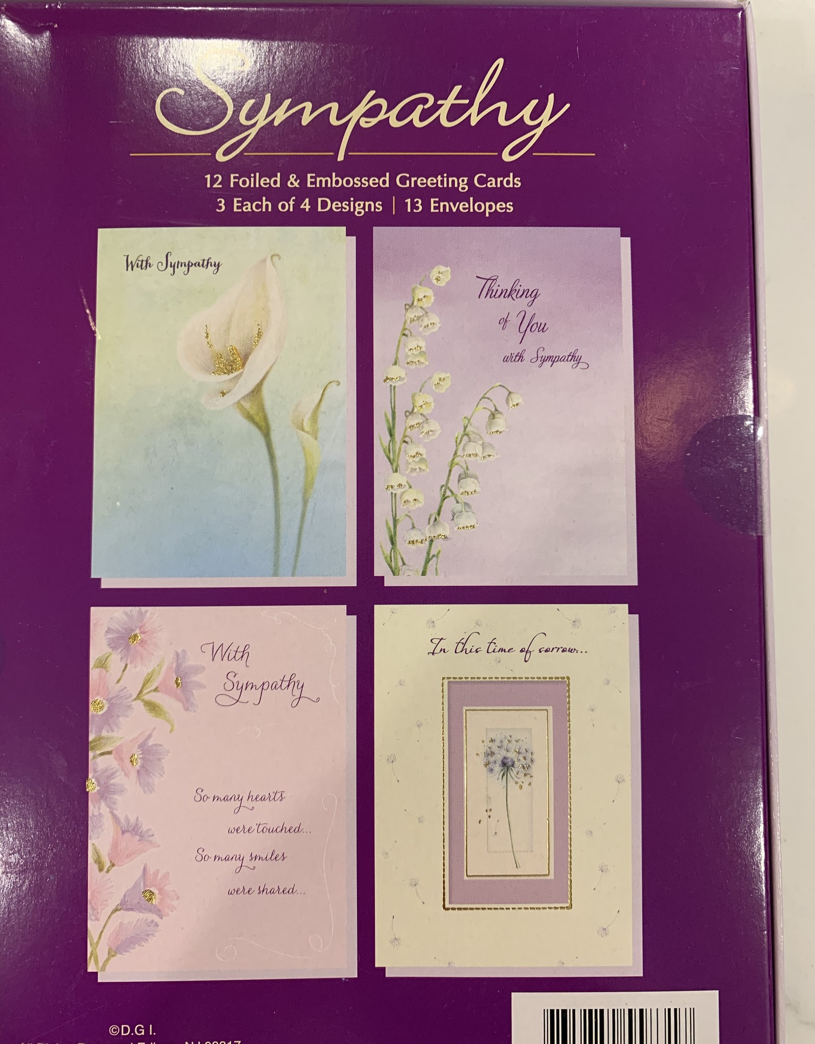 Boxed Sympathy Assortment-12/box | Cardsmart in Buffalo, NY - CardSmart ...