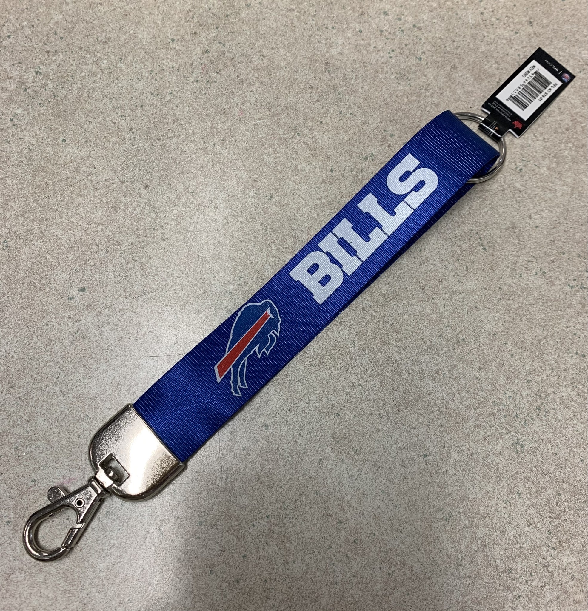 BUFFALO BILLS WRIST LANYARD & KEYCHAIN | Cardsmart in Buffalo, NY ...
