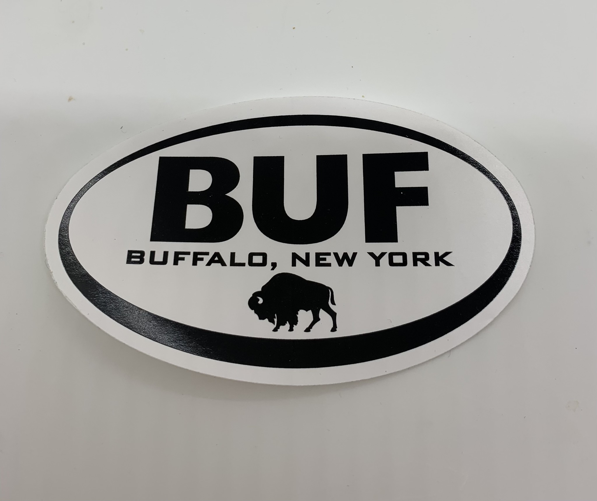 OVAL BUFFALO, NY BUMPER STICKER | CARDSMART IN BUFFALO, NY - CardSmart ...