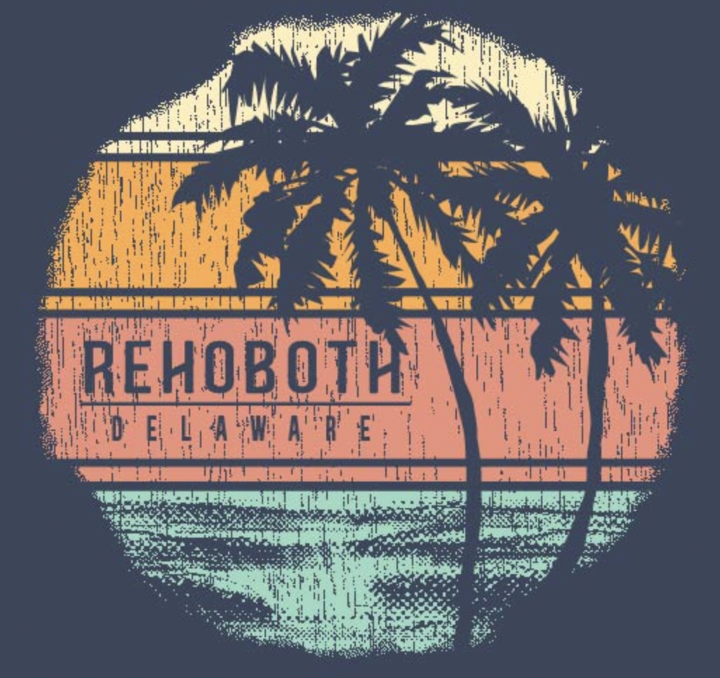 ARCADE PALM SS TEE - Rehoboth Lifestyle