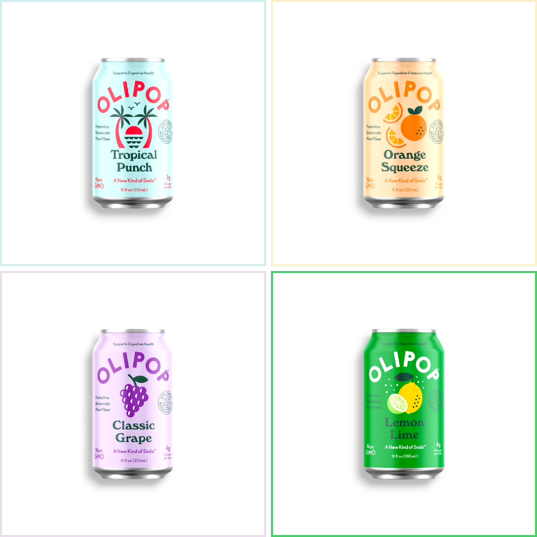 Olipop Prebiotic Botanical Fiber Soda 12oz - Apothecary Atl, LLC