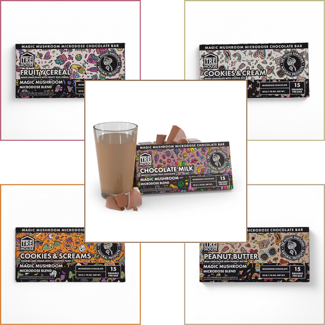 Tre House Magic Mushroom Microdose Chocolate Bar - Apothecary Atl, LLC