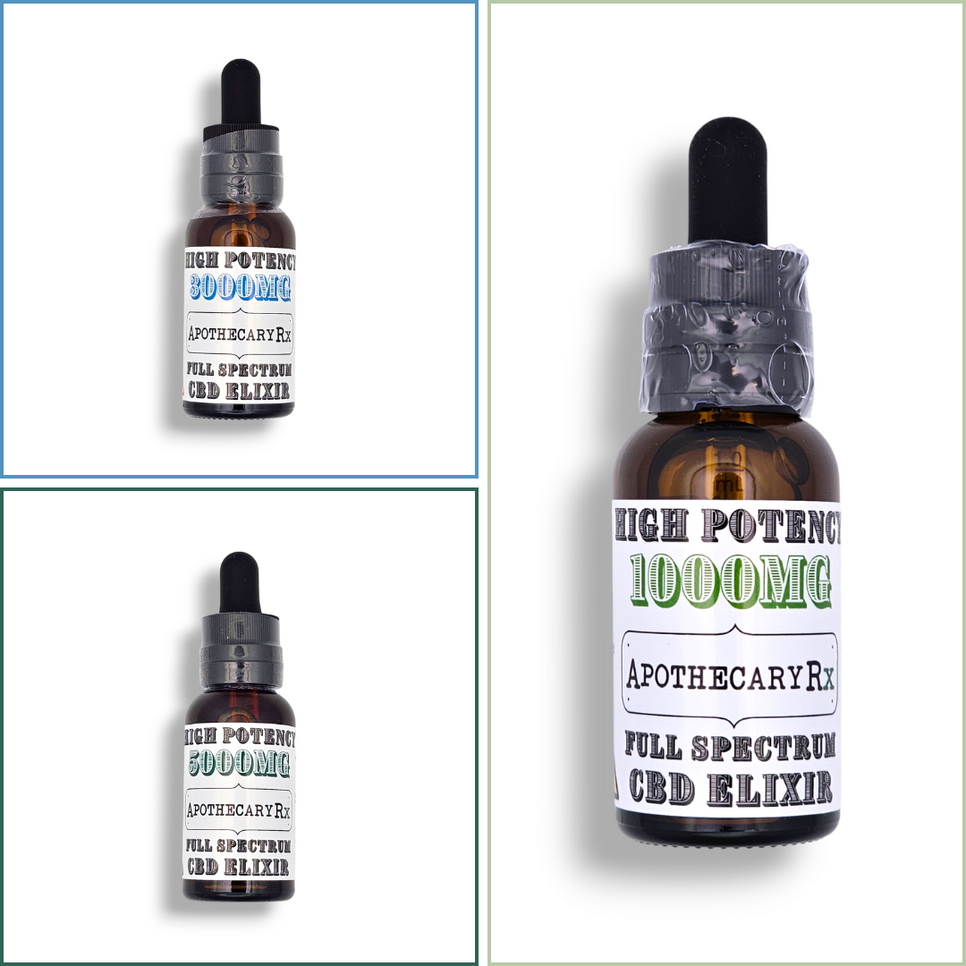 Apothecary Rx Full Spectrum CBD Elixir 30ml - Apothecary Atl, LLC