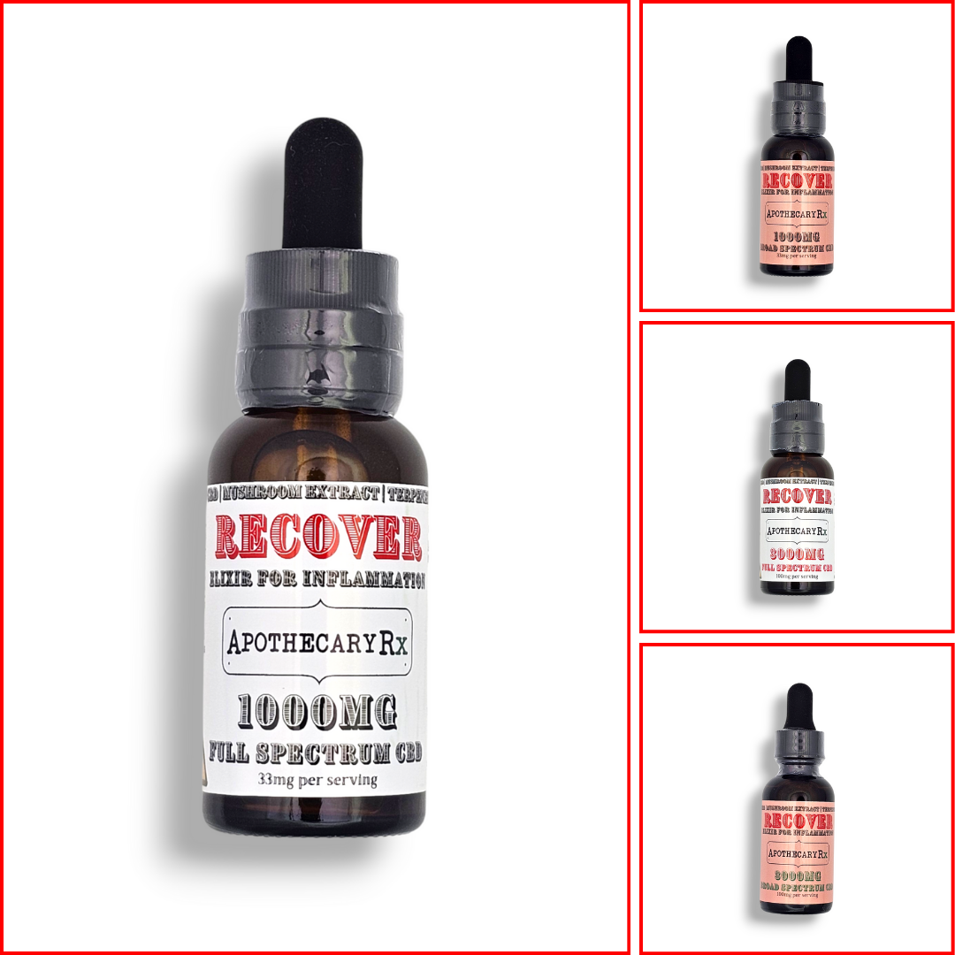 Apothecary Rx RECOVER Elixir for Inflammation 30ml - Apothecary Atl, LLC