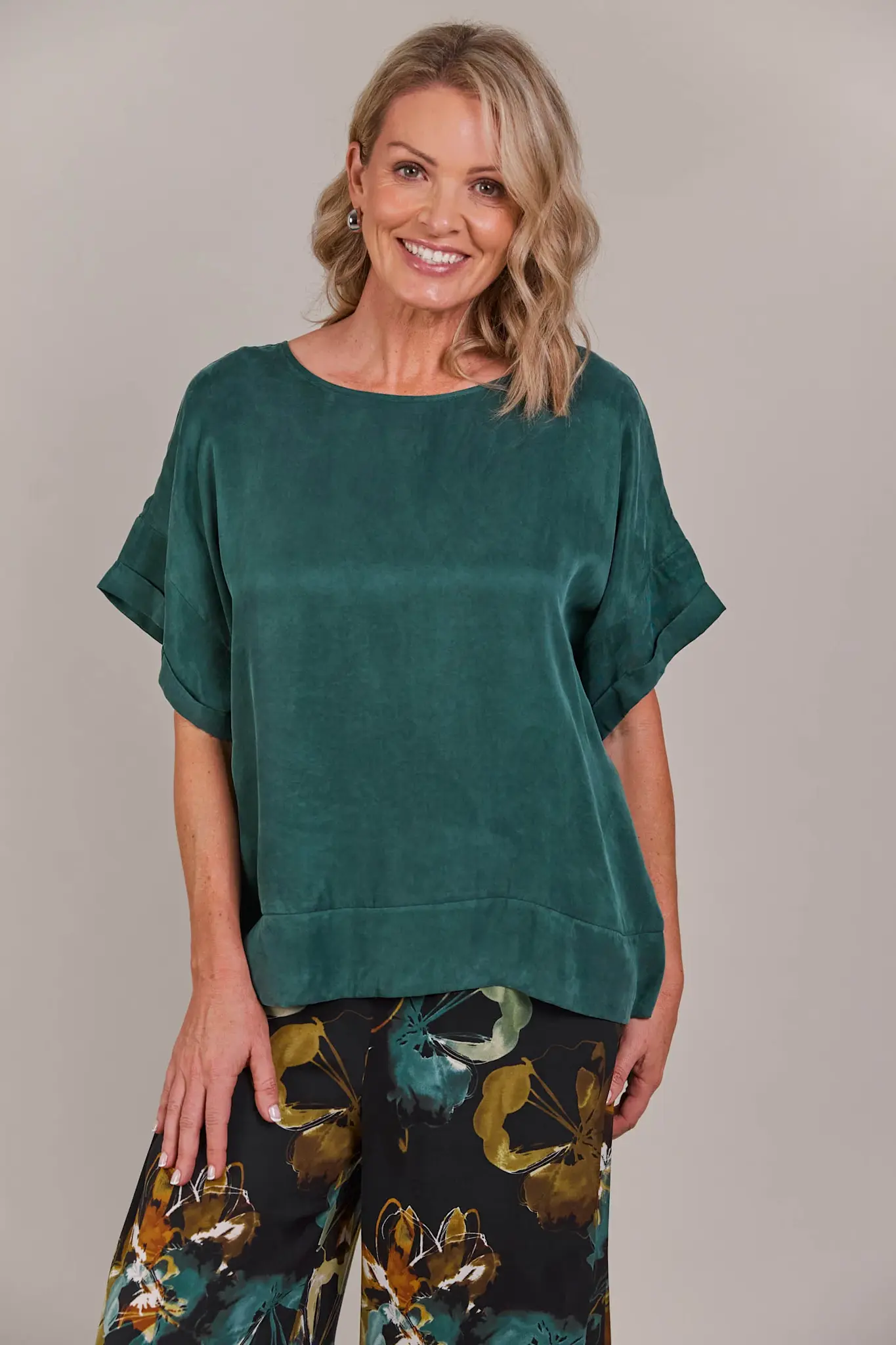 Eden Relaxed Top - Carapace