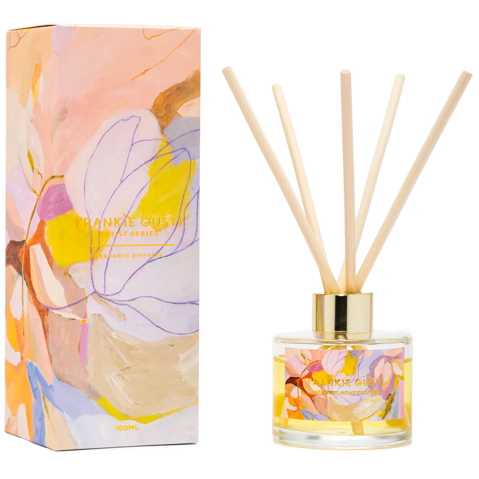 Artist Series Diffuser | Japanese Honeysuckle | Jade Fisher - Carapace
