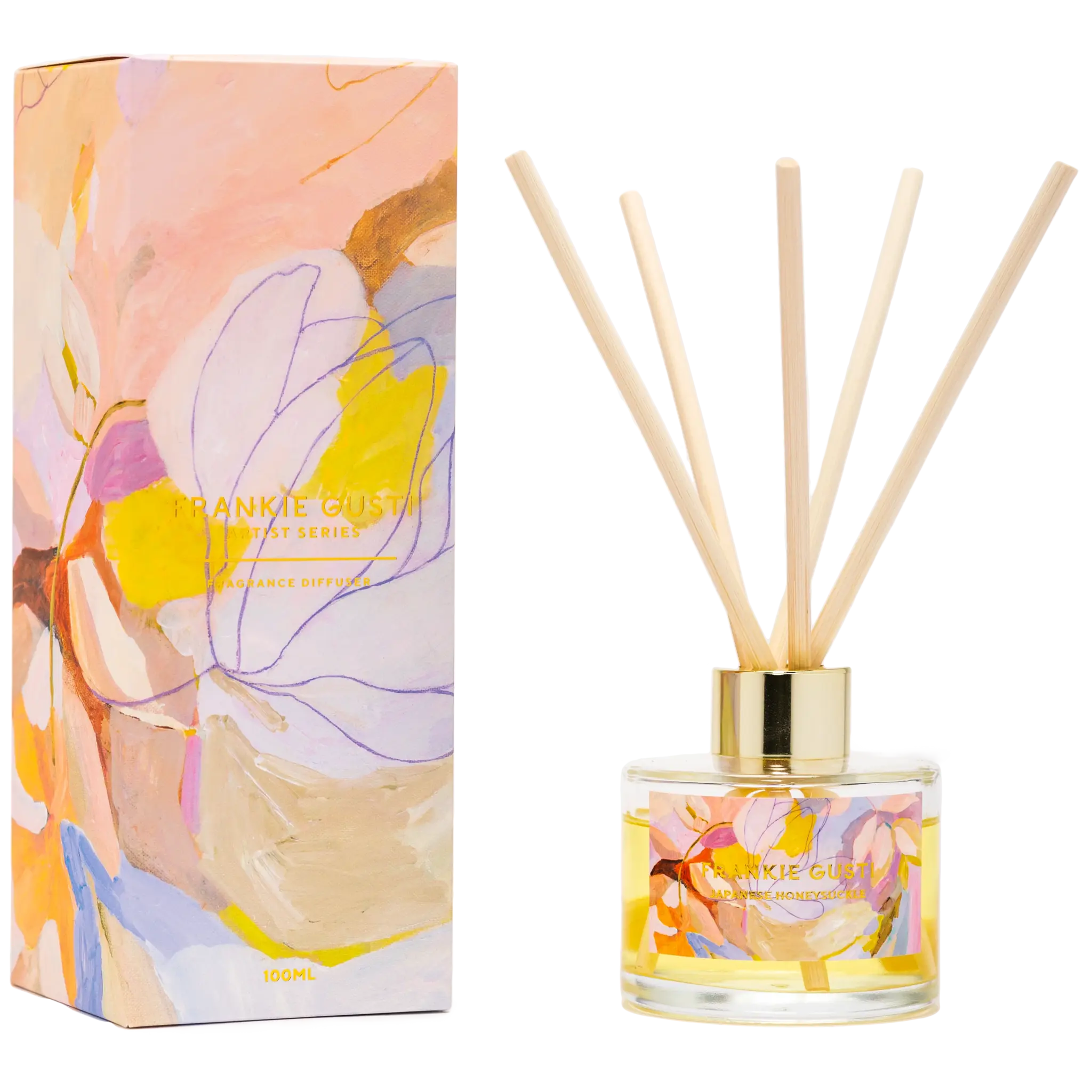 Artist Series Diffuser | Japanese Honeysuckle | Jade Fisher - Carapace