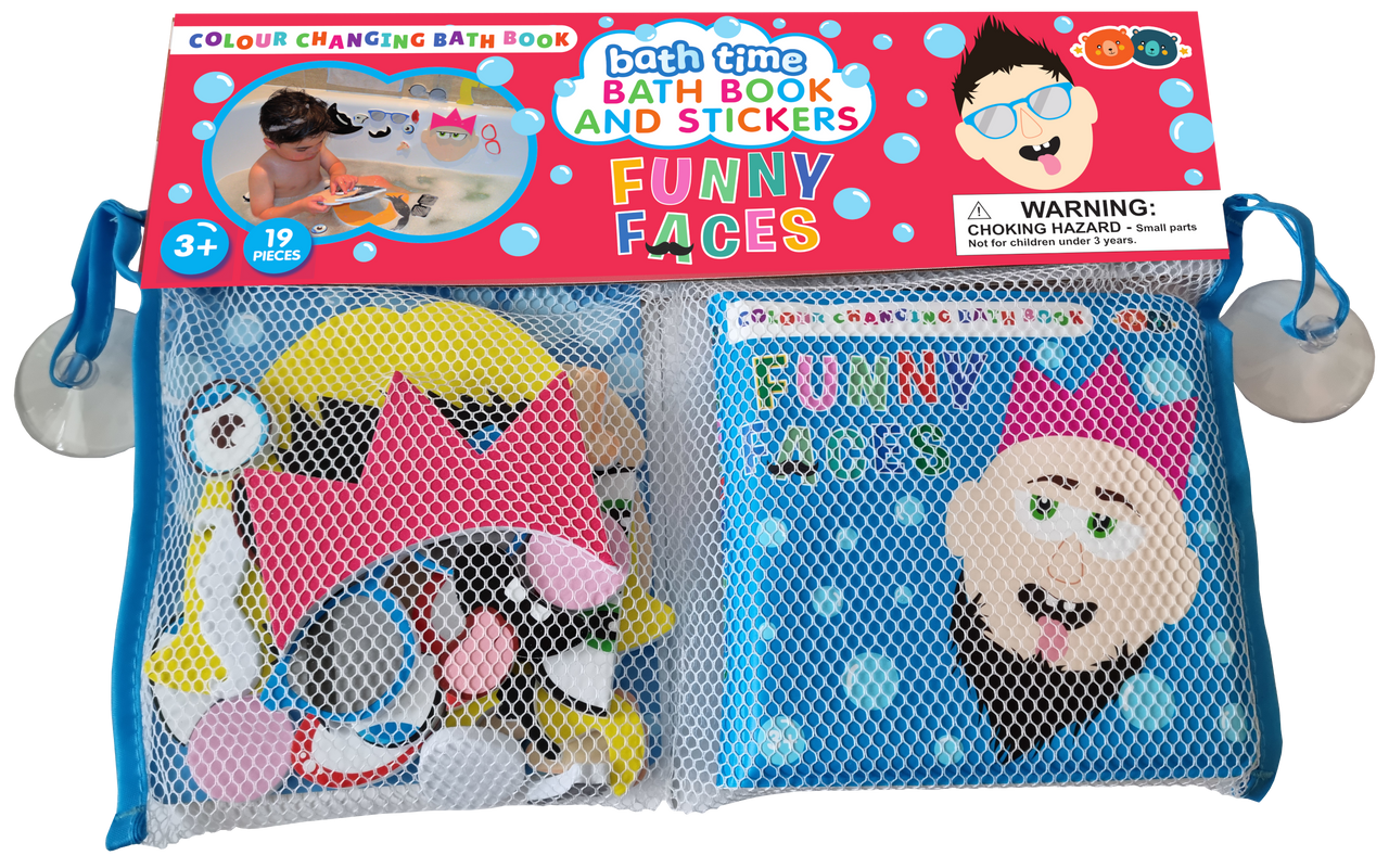 Colour Changing Bath Book & Stickers - Carapace